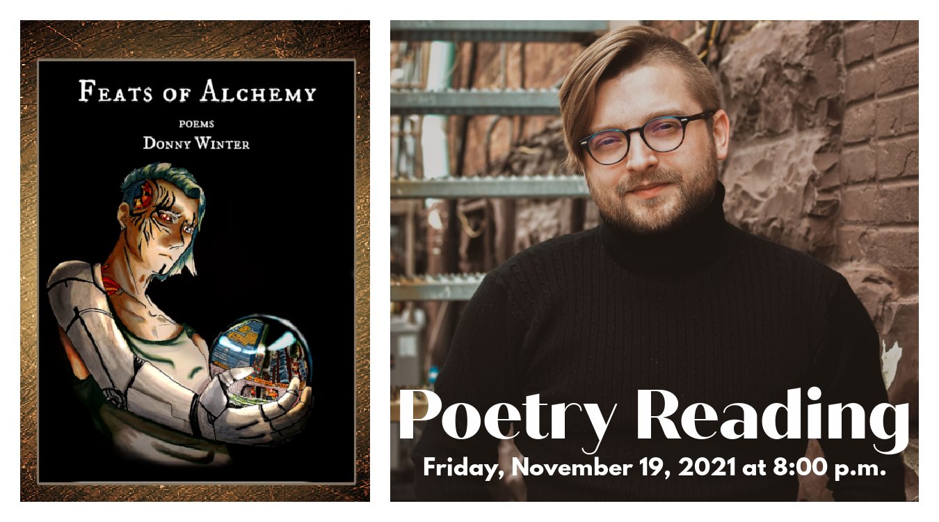 ANNOUNCEMENT: Poetry Reading, Nov. 19, 2021 at 8:00 p.m. EST – Donny Winter
